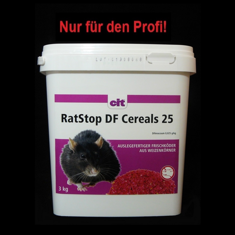 BROMACereal 25 Bromadiolon 3 kg | Rattengift, 36,99