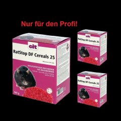 RatStop DF CEREALS 25 Difenacoum 3 kg | Rattengift, 24,15