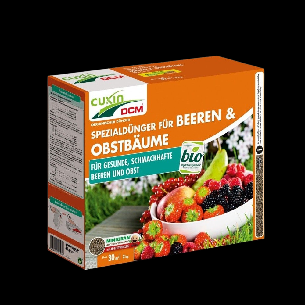 Cuxin DCM Spezialdünger für Beeren & Obstbäume, 13,49