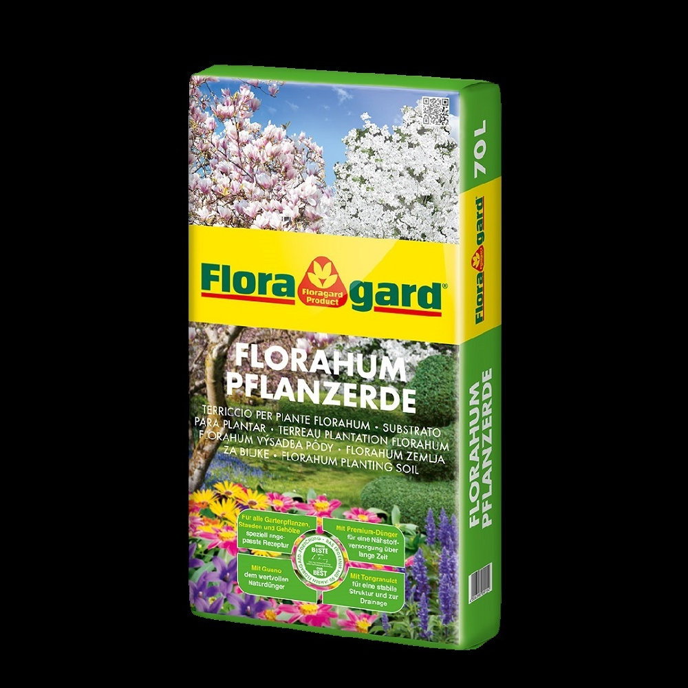 Floragard Florahum Pflanzerde 70 L, 21,33